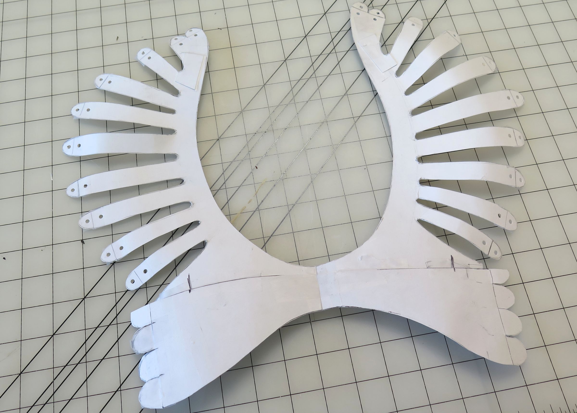Leather Cyber Goth Shoulder Armor : 9 Steps (with Pictures) - Instructables