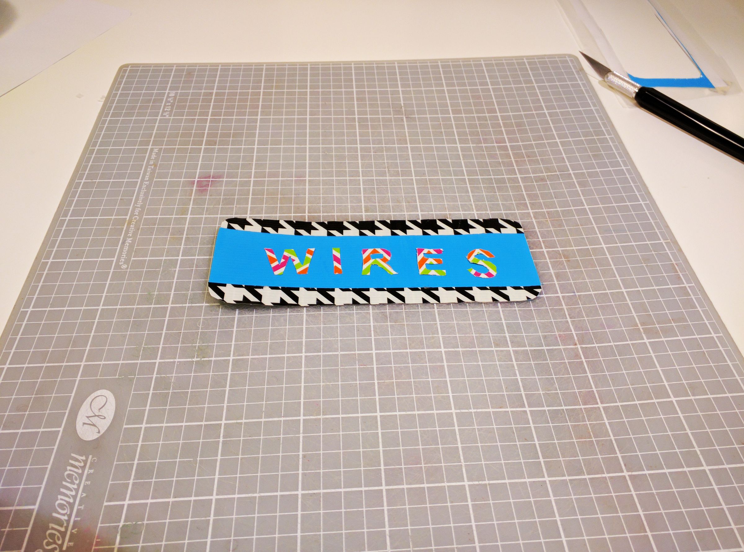 How to Make Duct Tape Labels and Decals. : 8 Steps (with Pictures ...