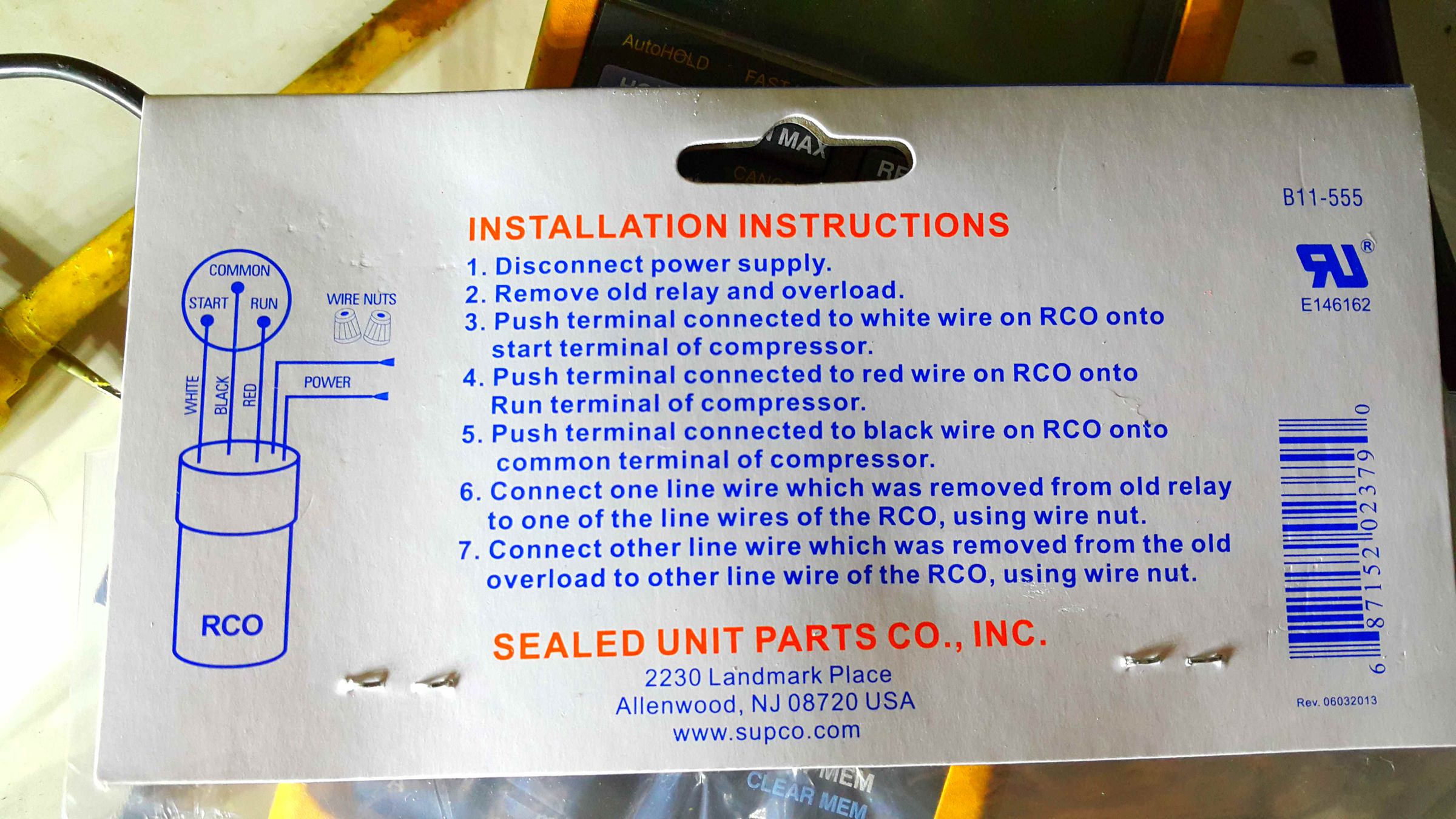 Replacing the Starter and Overload in a Fridge. : 4 Steps (with ...