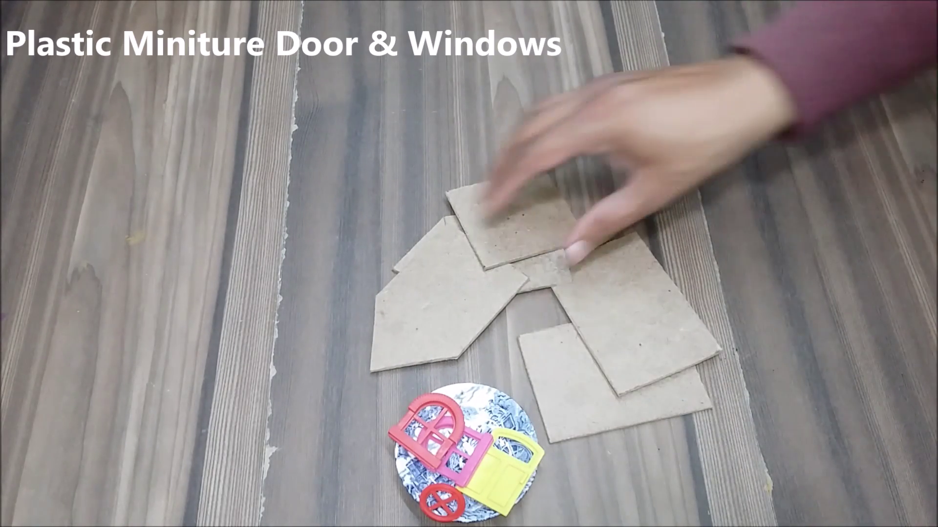 DIY |How to Make Miniature House on a Tree|Making a Small Wooden ...
