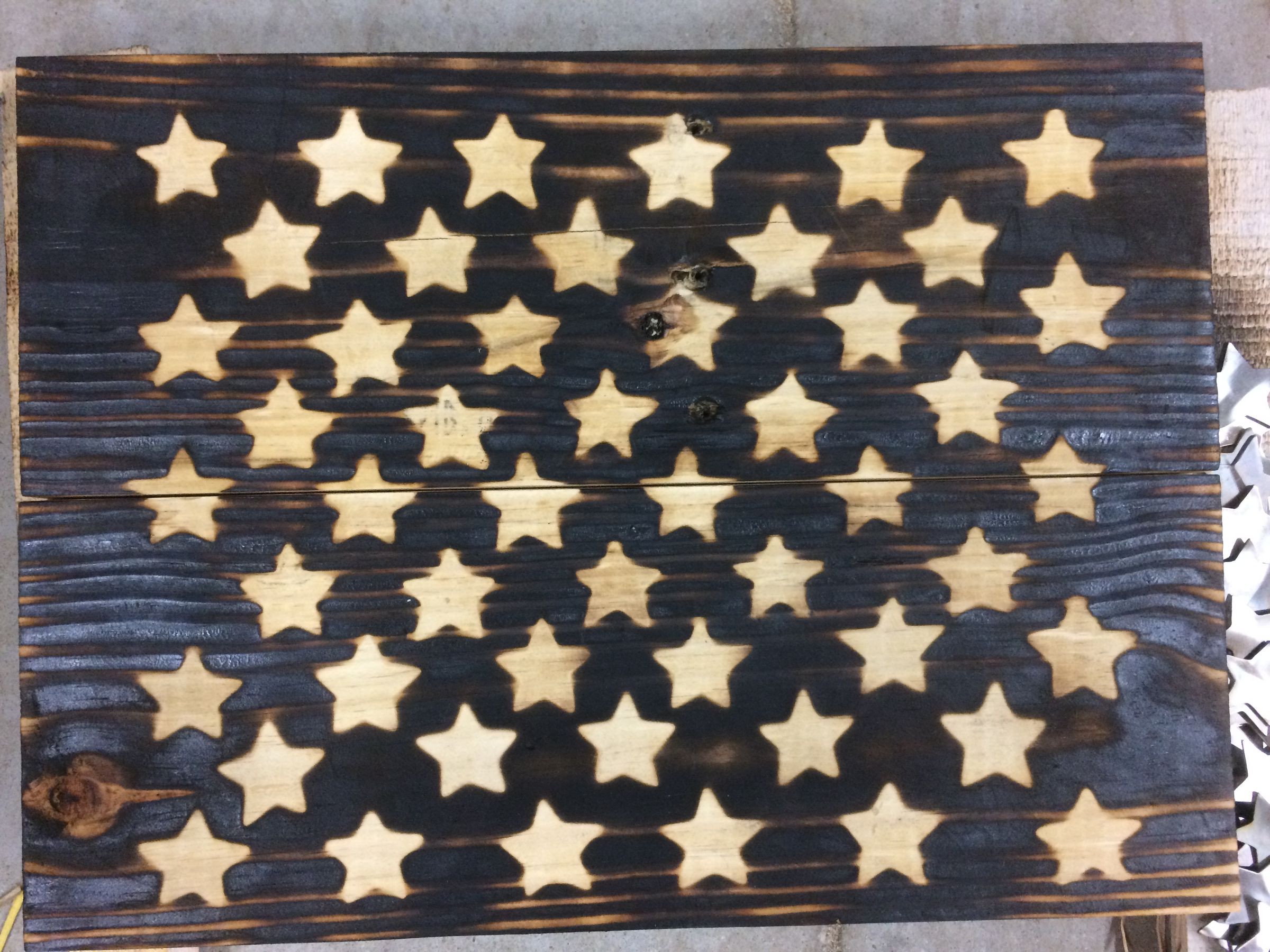 Pallet Wood American Flag (A.K.A. the Pyro Flag) : 15 Steps (with ...