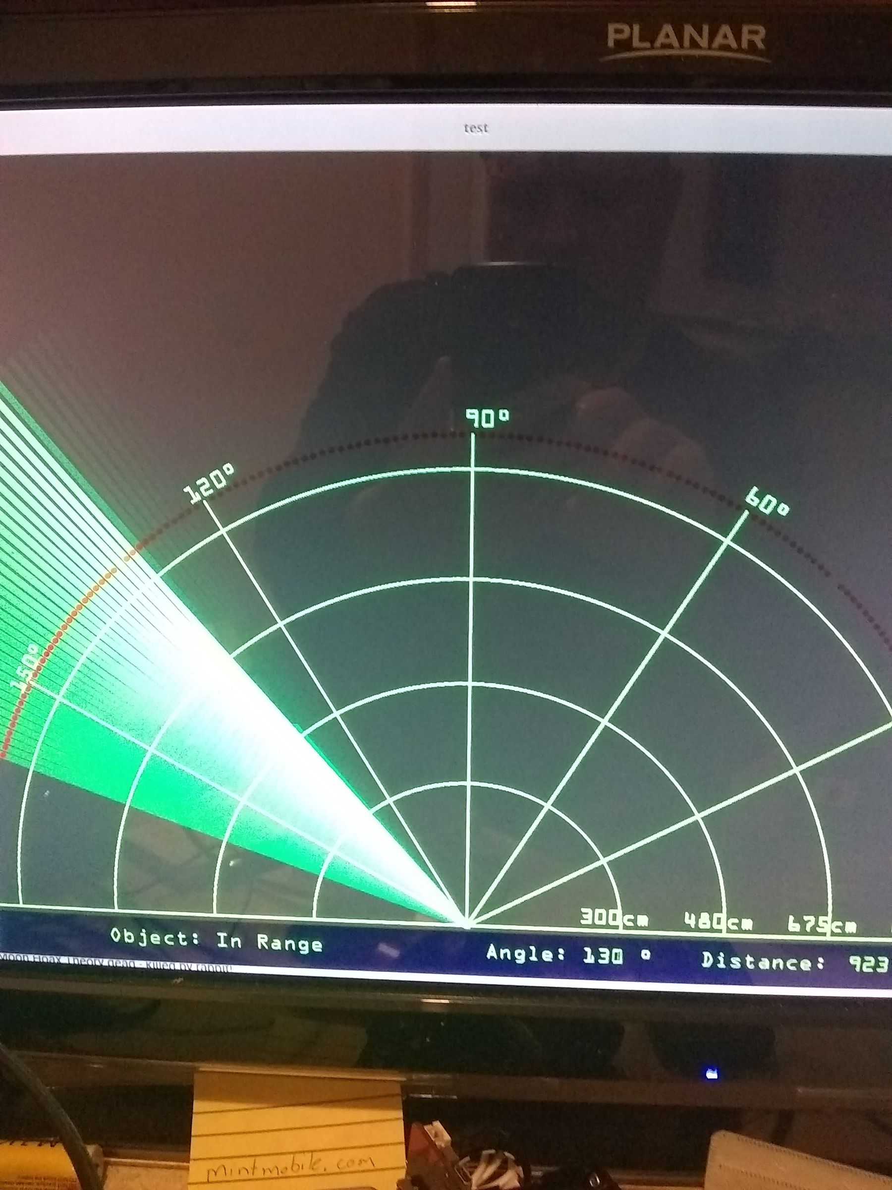 TFMini Lidar Display - Like Radar Only With Light! :-) : 3 Steps ...