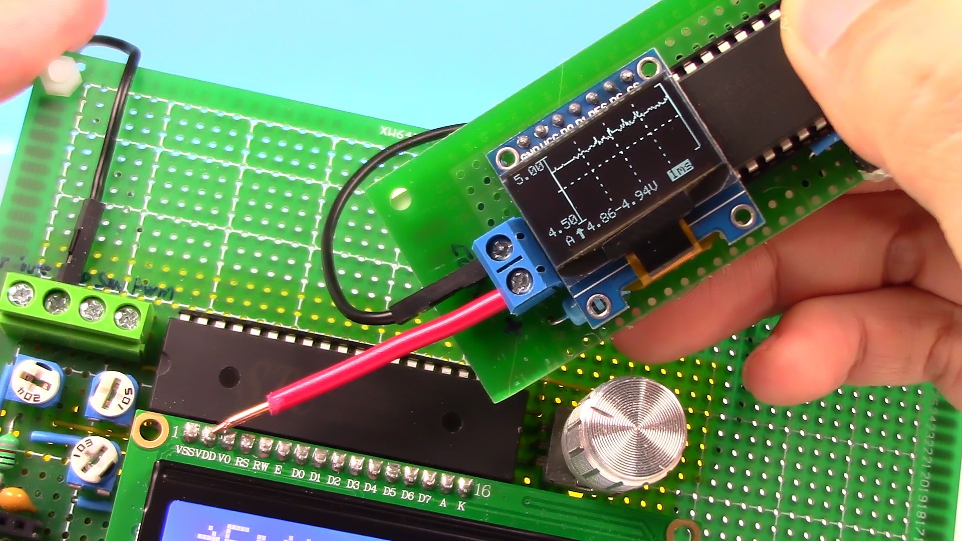 Make Your Own Oscilloscope(Mini DSO) With STC MCU Easily : 9 Steps (with Pictures) - Instructables