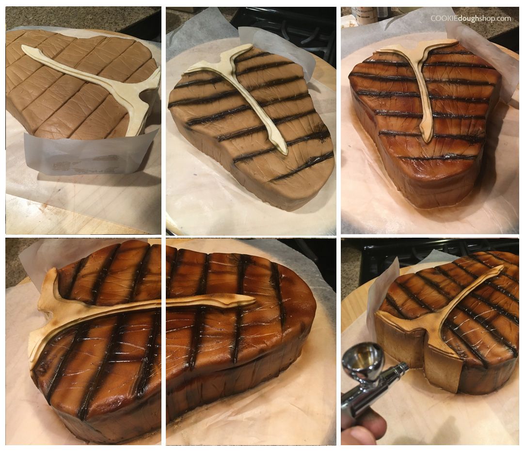 Realistic Porterhouse Steak Cake : 7 Steps (with Pictures) - Instructables