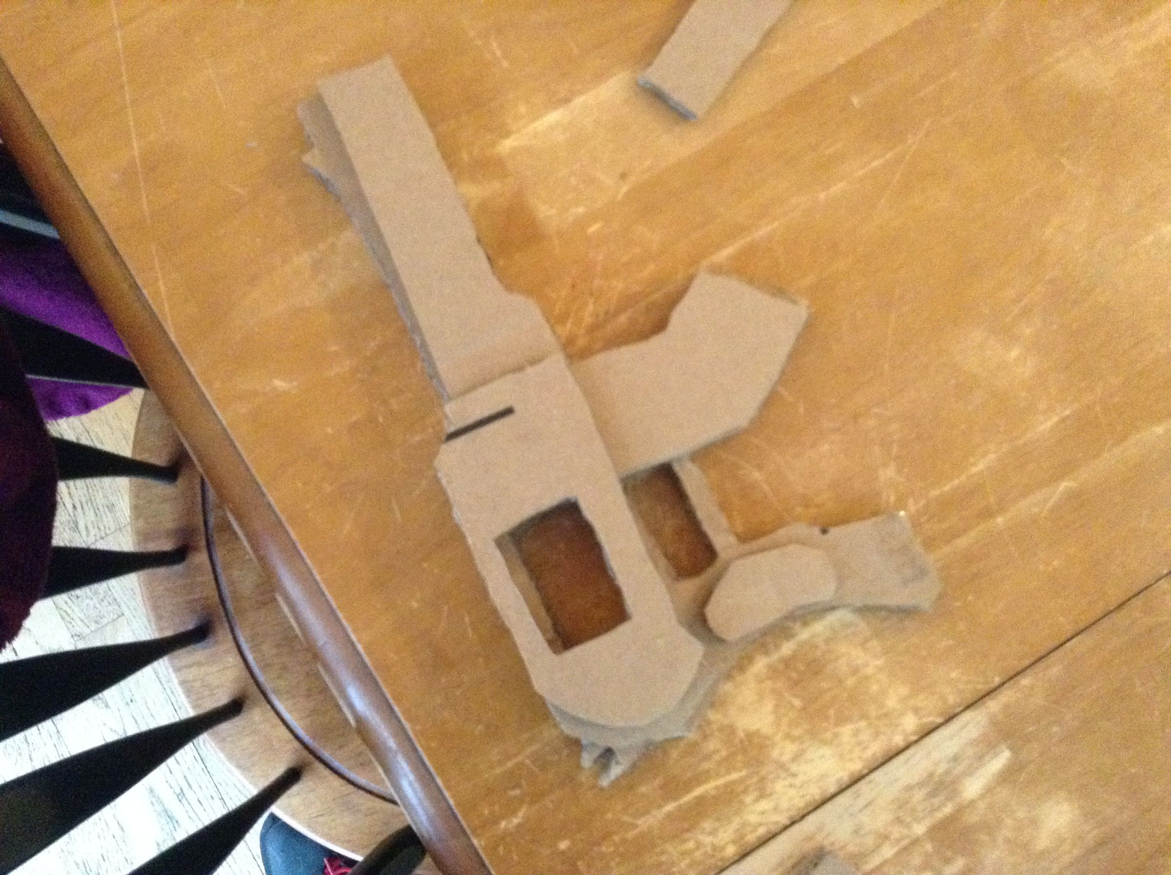 3D Cardboard Gun Model : 10 Steps (with Pictures) - Instructables