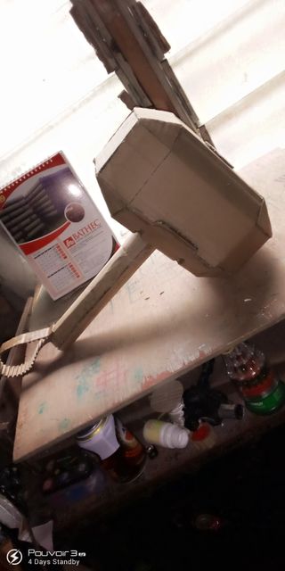Simple Cardboard Thor Hammer : 8 Steps - Instructables