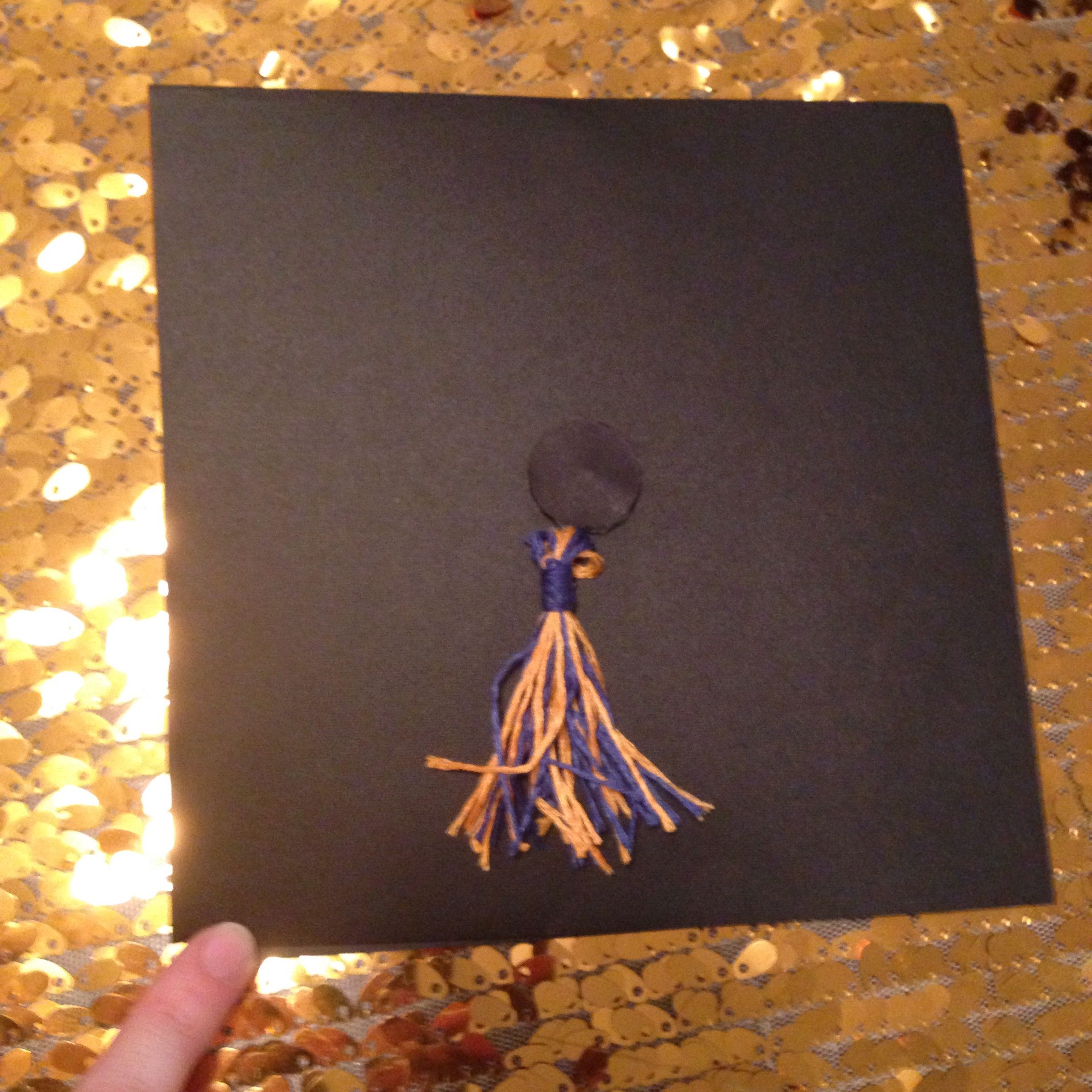 Graduation Cap Card : 4 Steps - Instructables