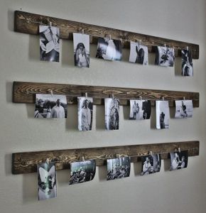 Wood & Clothespin Photography Hanging Display : 8 Steps (with Pictures ...