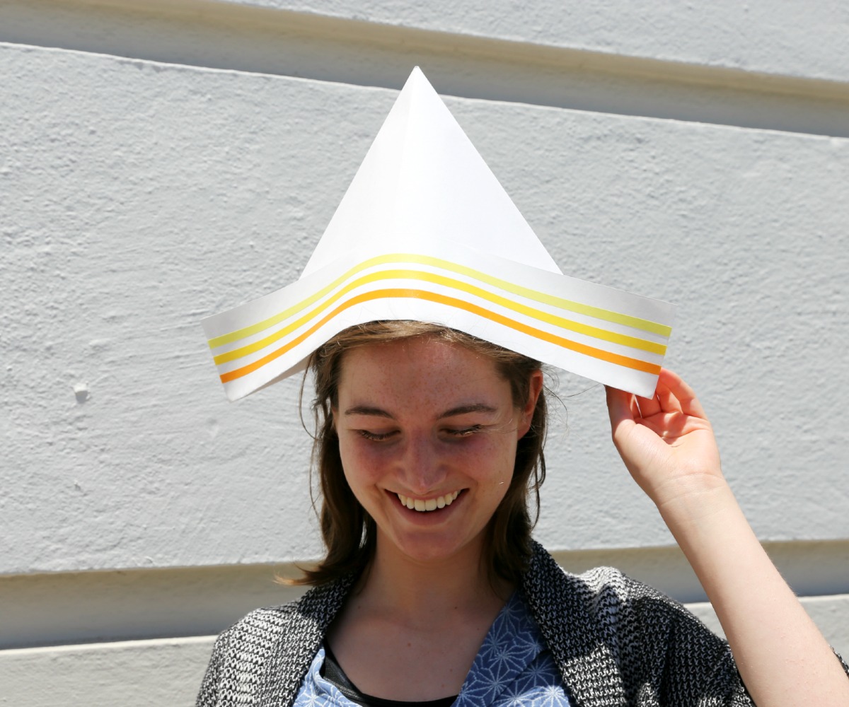 Sale how To Make A Hat Out Of Paper Easy In Stock