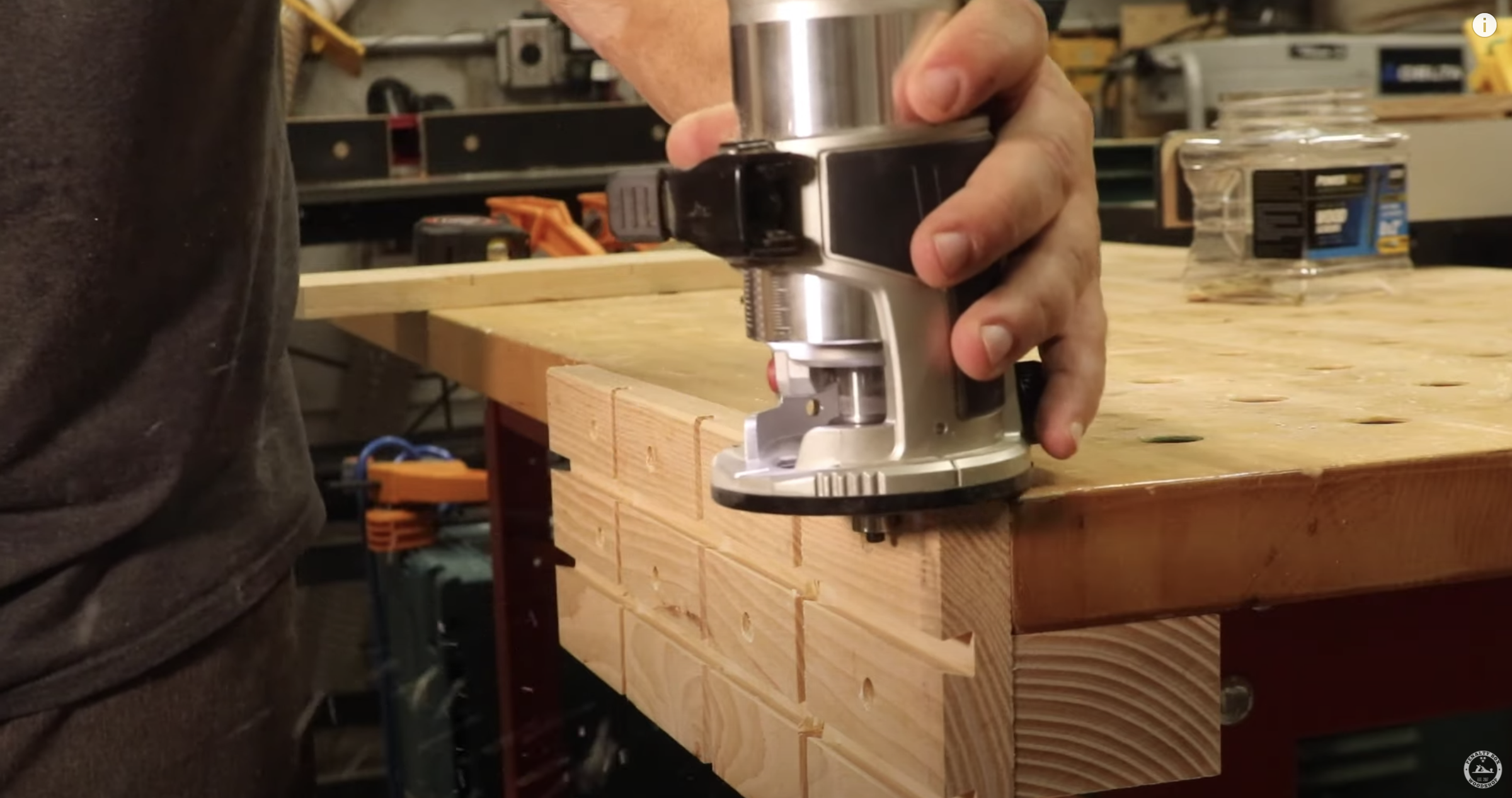 DIY Woodworking Bench Vise - Quick and Easy Shop Project : 7 Steps ...