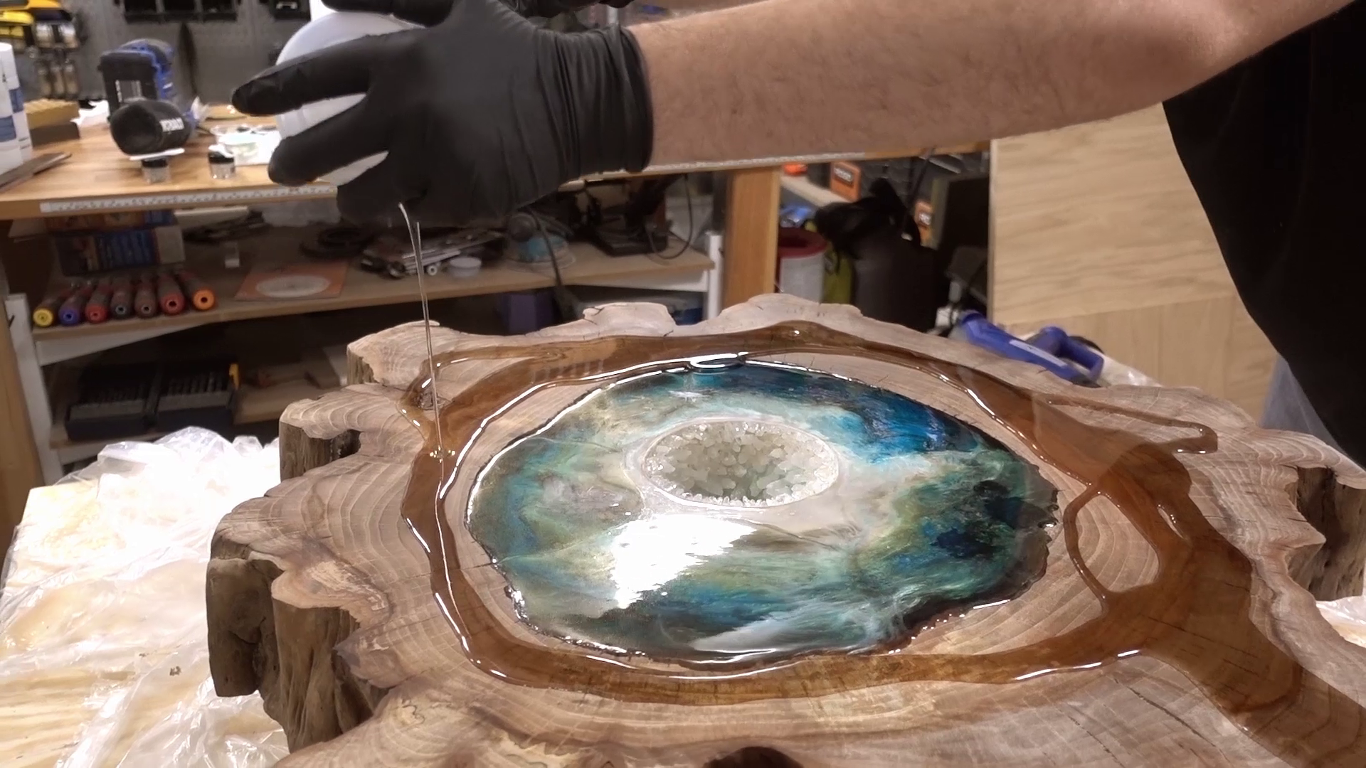 Wood & Resin Geode Table : 8 Steps (with Pictures) - Instructables