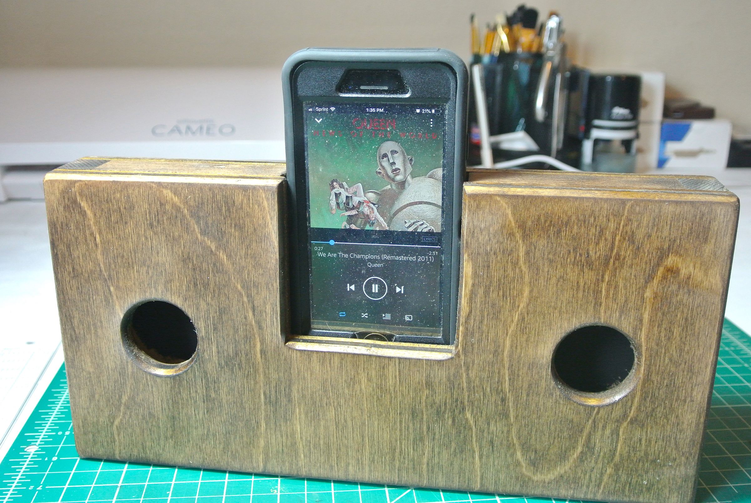 Scrap Wood Cell Phone Amplifier : 12 Steps (with Pictures) - Instructables