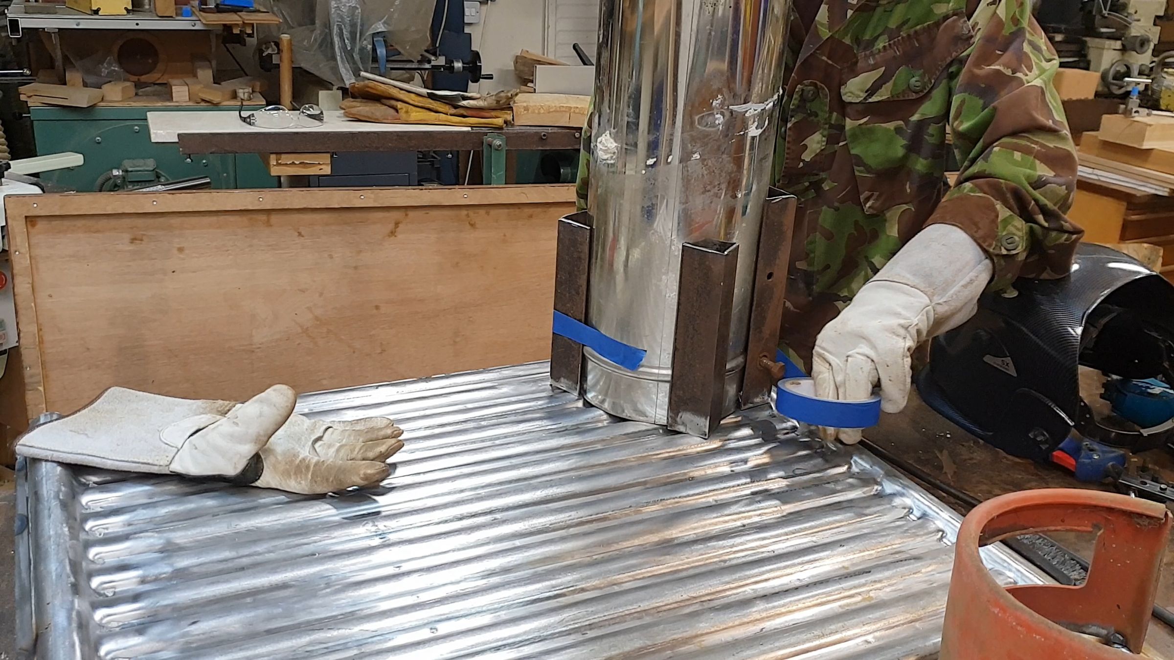 Upcycled Rocket Stove Griddle BBQ + Pizza Oven Attachment : 27 Steps ...