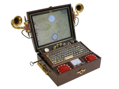 Steampunk Laptop : 9 Steps (with Pictures) - Instructables