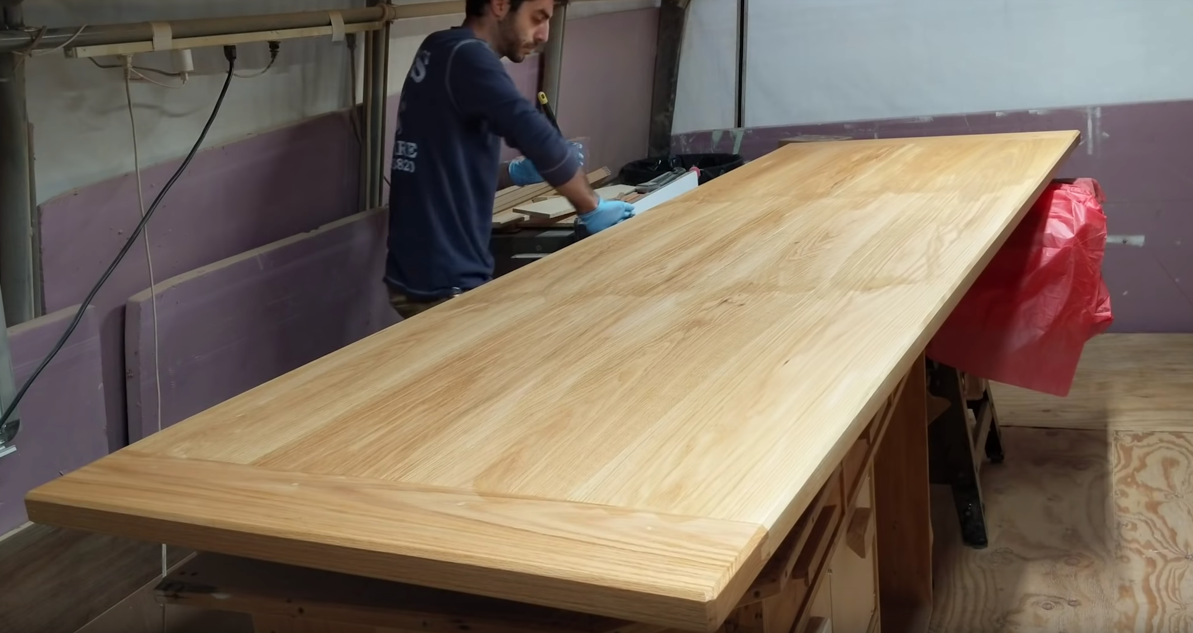 Make a Conference Table & How to Cut Breadboard Ends : 16 Steps (with ...