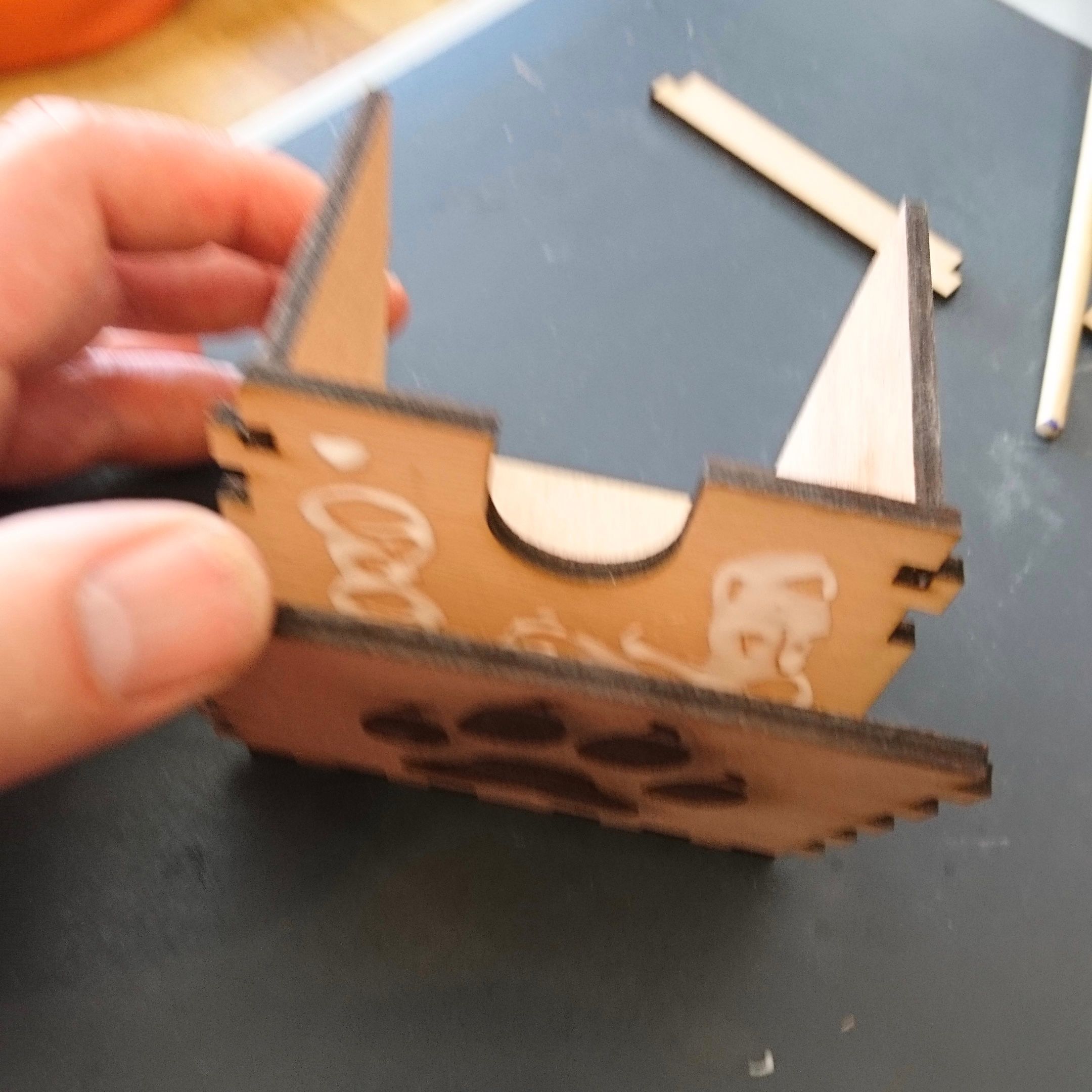 Laser Cut Game Card Box With Internal Hinges : 9 Steps (with Pictures ...