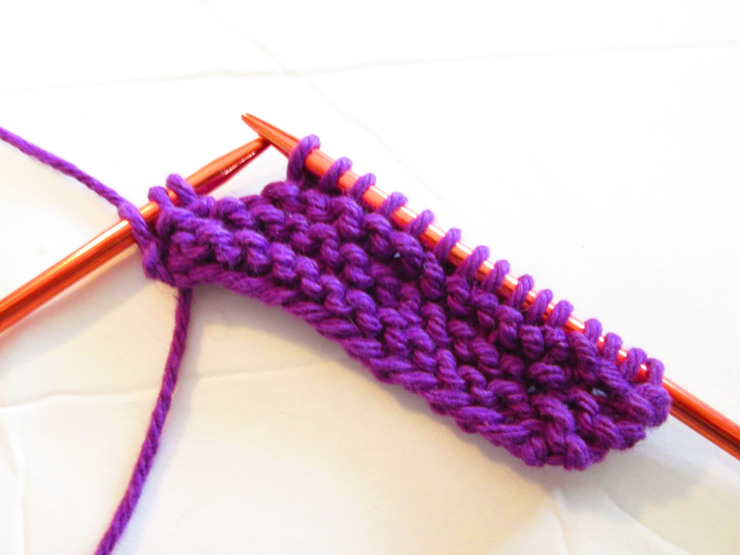 Knit a Round Purple Dish Cloth : 17 Steps (with Pictures) - Instructables