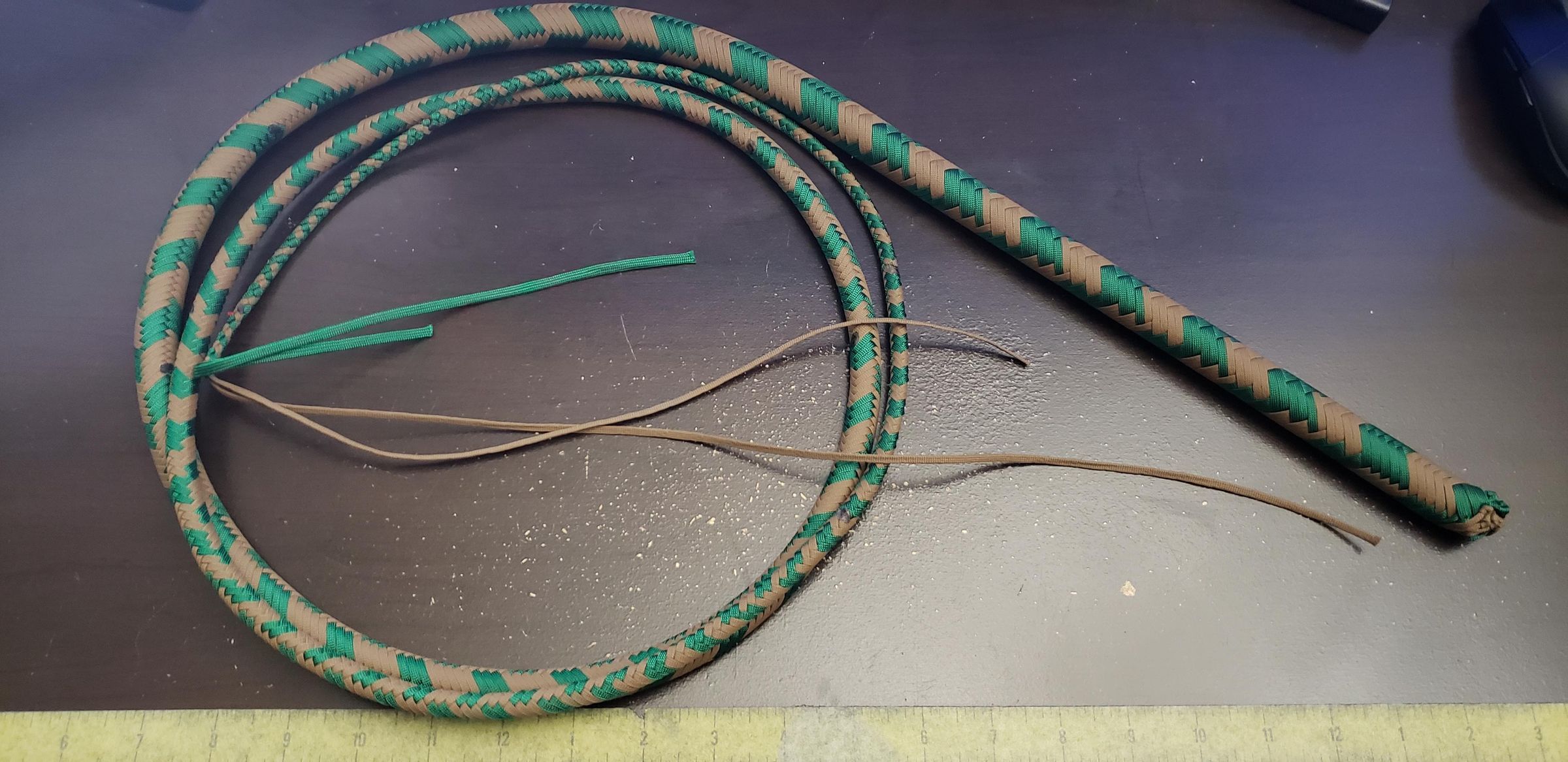 How to Make a 24 Plait 5 Belly Nylon Bullwhip : 10 Steps (with Pictures ...