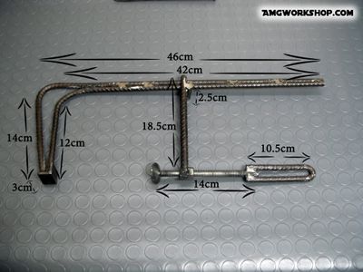 Homemade Bar Clamp - Re-Bar Clamp : 7 Steps (with Pictures) - Instructables