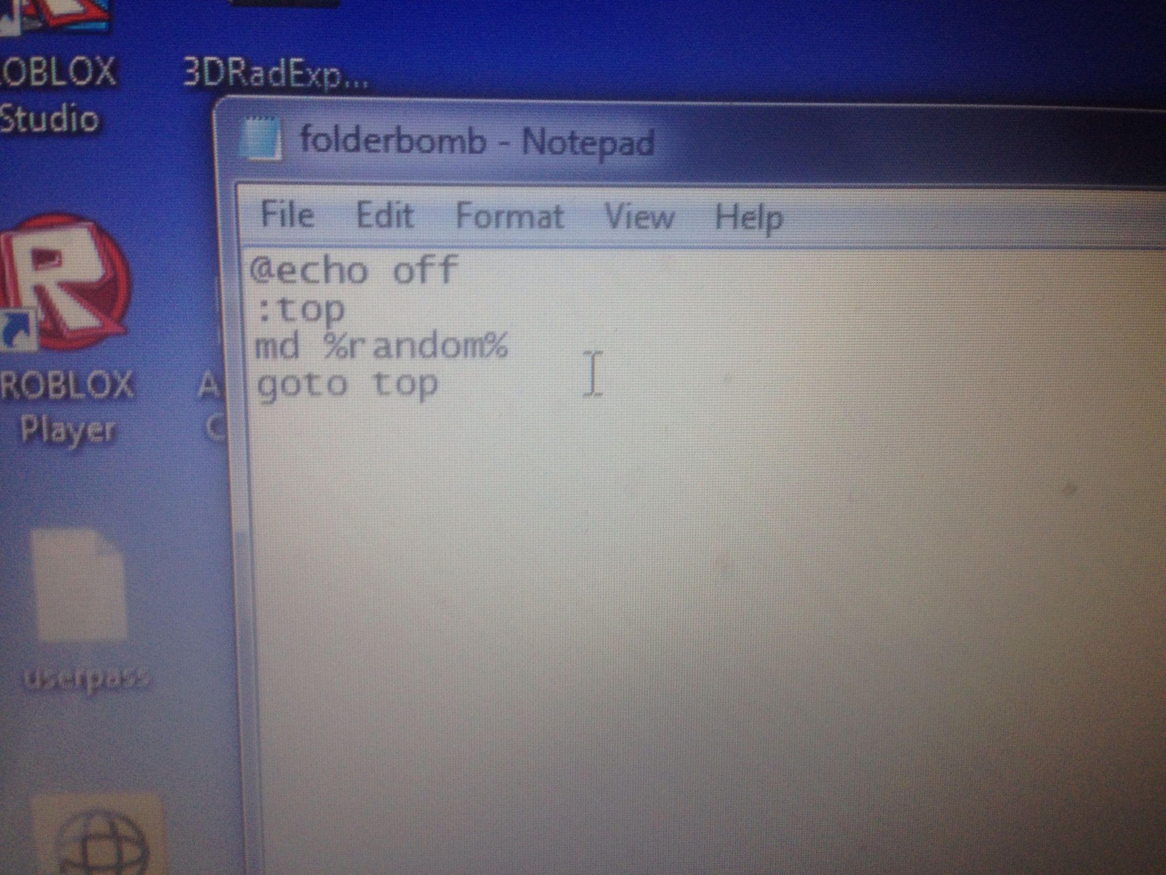 Folder Bomb Batch File : 3 Steps - Instructables