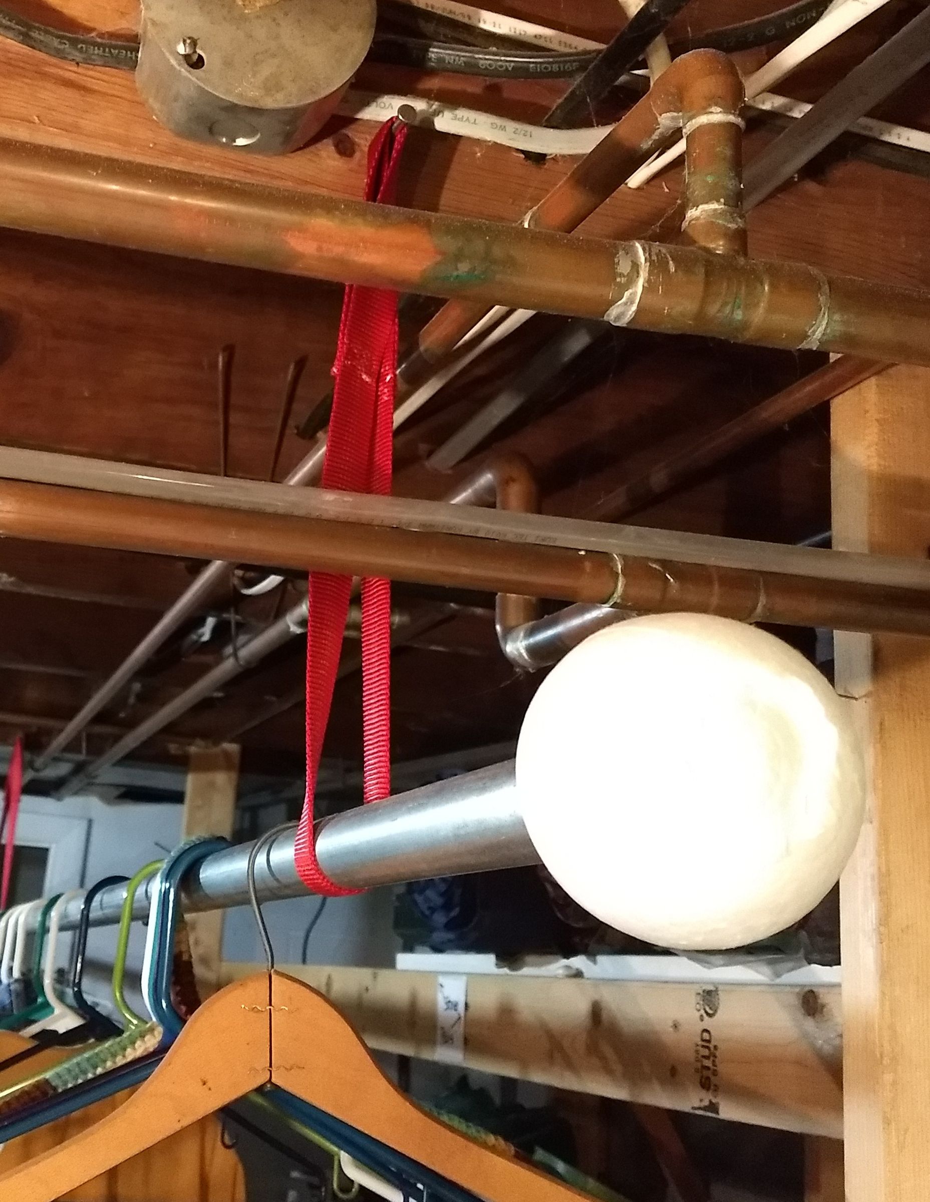 The Best Basement Clothes Line Ever : 6 Steps (with Pictures ...