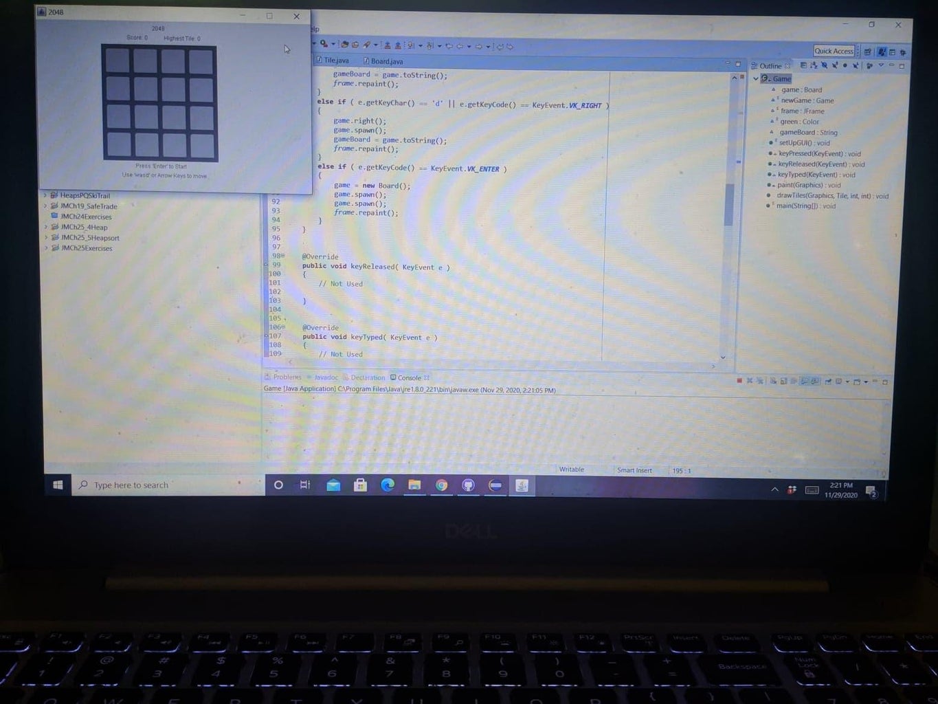 Program Your Own 2048 Game Wjava 8 Steps Instructables