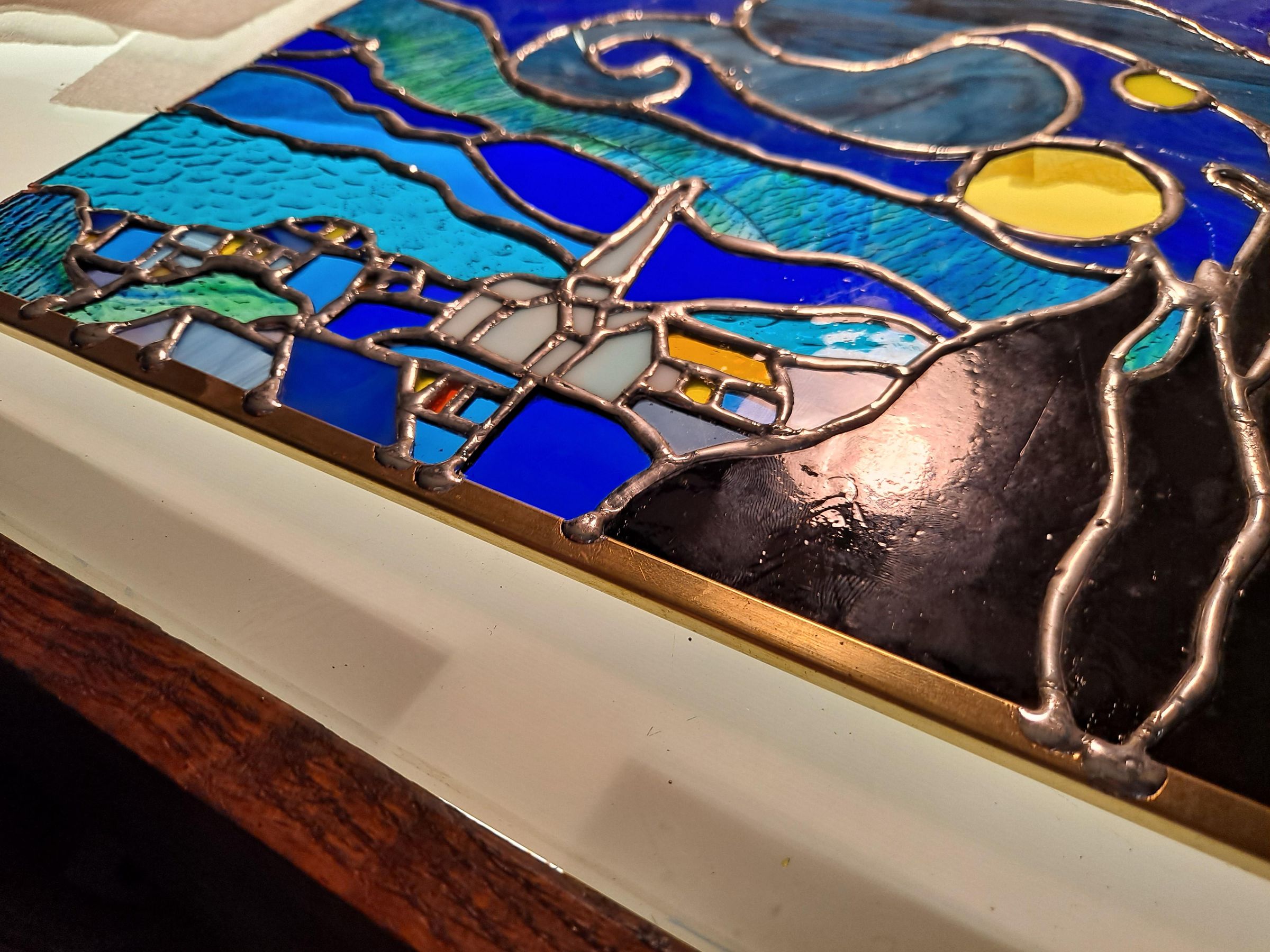 Starry Night Stained Glass : 9 Steps (with Pictures) - Instructables