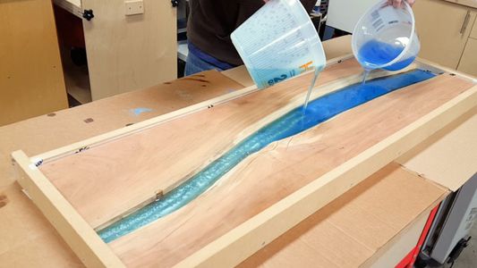 Epoxy Waterfall River Table : 8 Steps (with Pictures) - Instructables