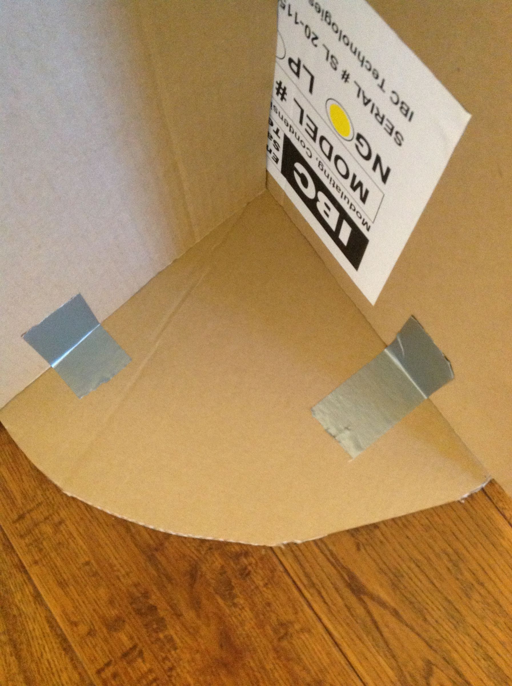 Make a Cardboard and Duct Tape Table : 9 Steps - Instructables