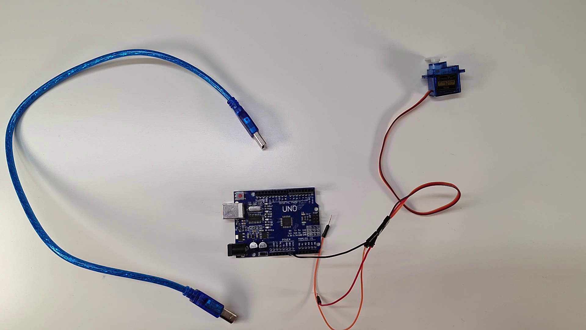 How to Control the SG90 Servo Motor With the Arduino UNO : 7 Steps ...
