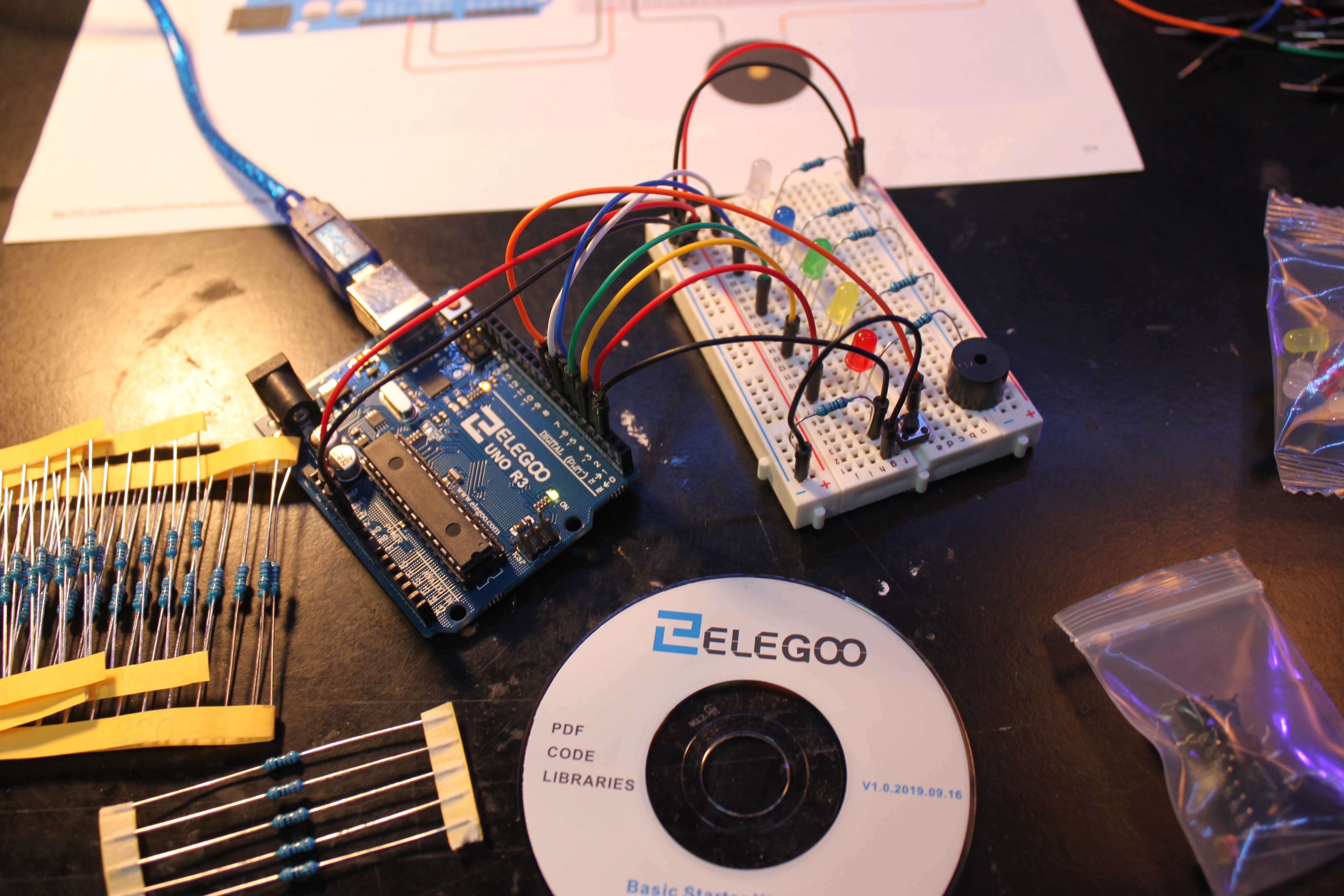 DIY Arduino Simple LED Timer Circuit : 3 Steps - Instructables