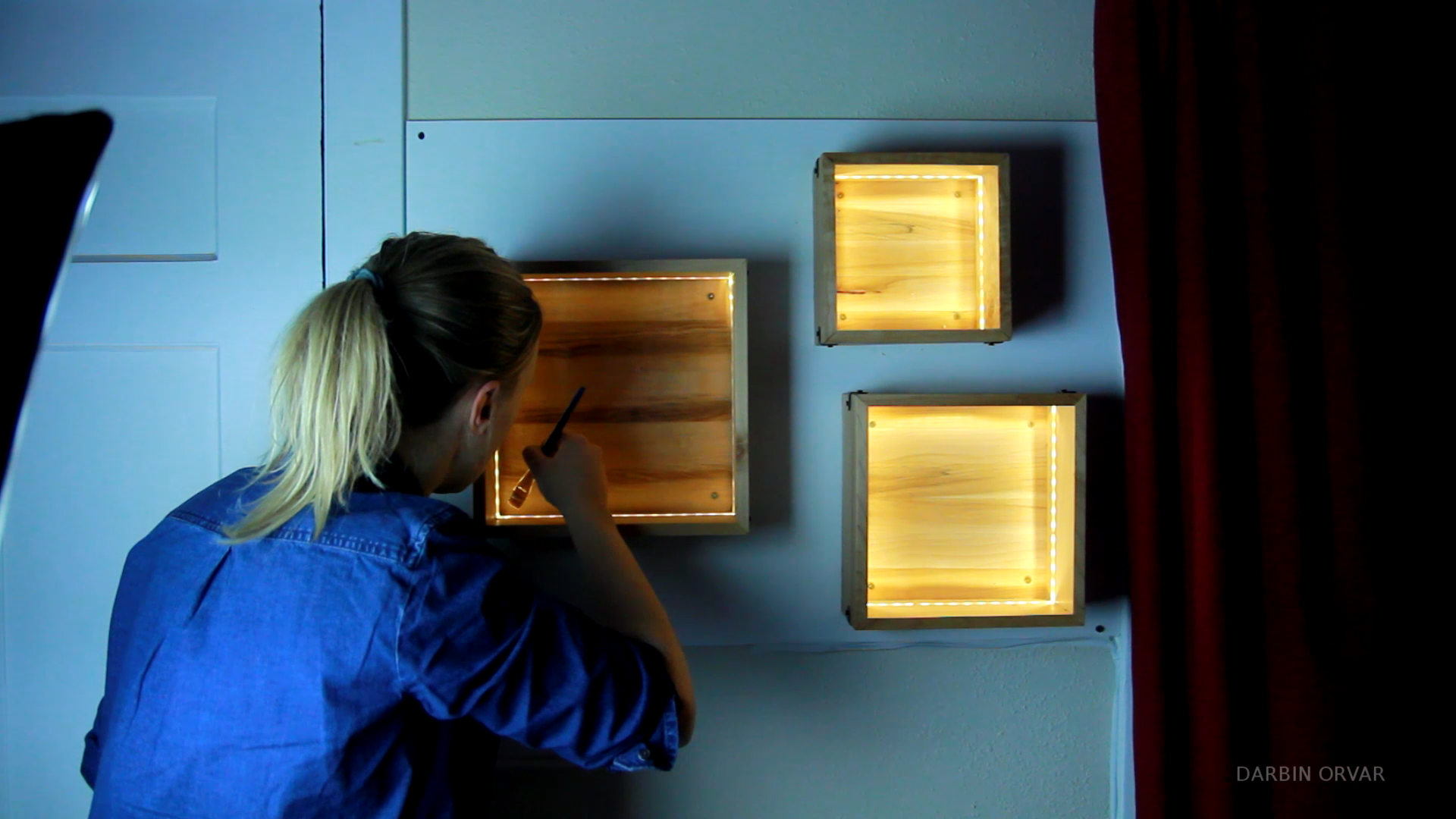 LED Wall Cube Shelves : 12 Steps (with Pictures) - Instructables