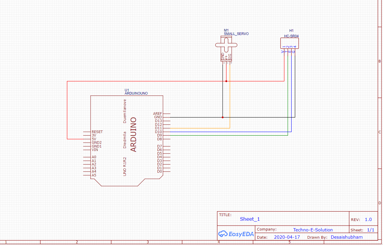 Radar System Using Ultrasonic Sensor & Arduino Uno : 7 Steps ...