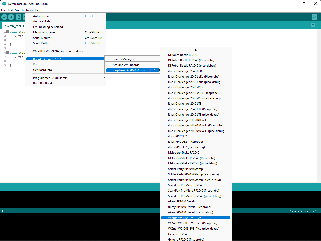 Arduino Raspberry Pi Pico/RP2040 Ethernet : W5100S-EVB-Pico : 8 Steps - Instructables