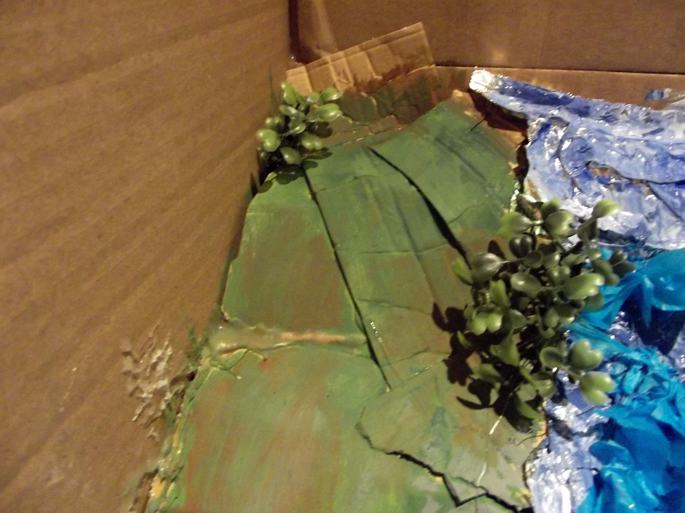 Cardboard Waterfall Diorama : 13 Steps - Instructables