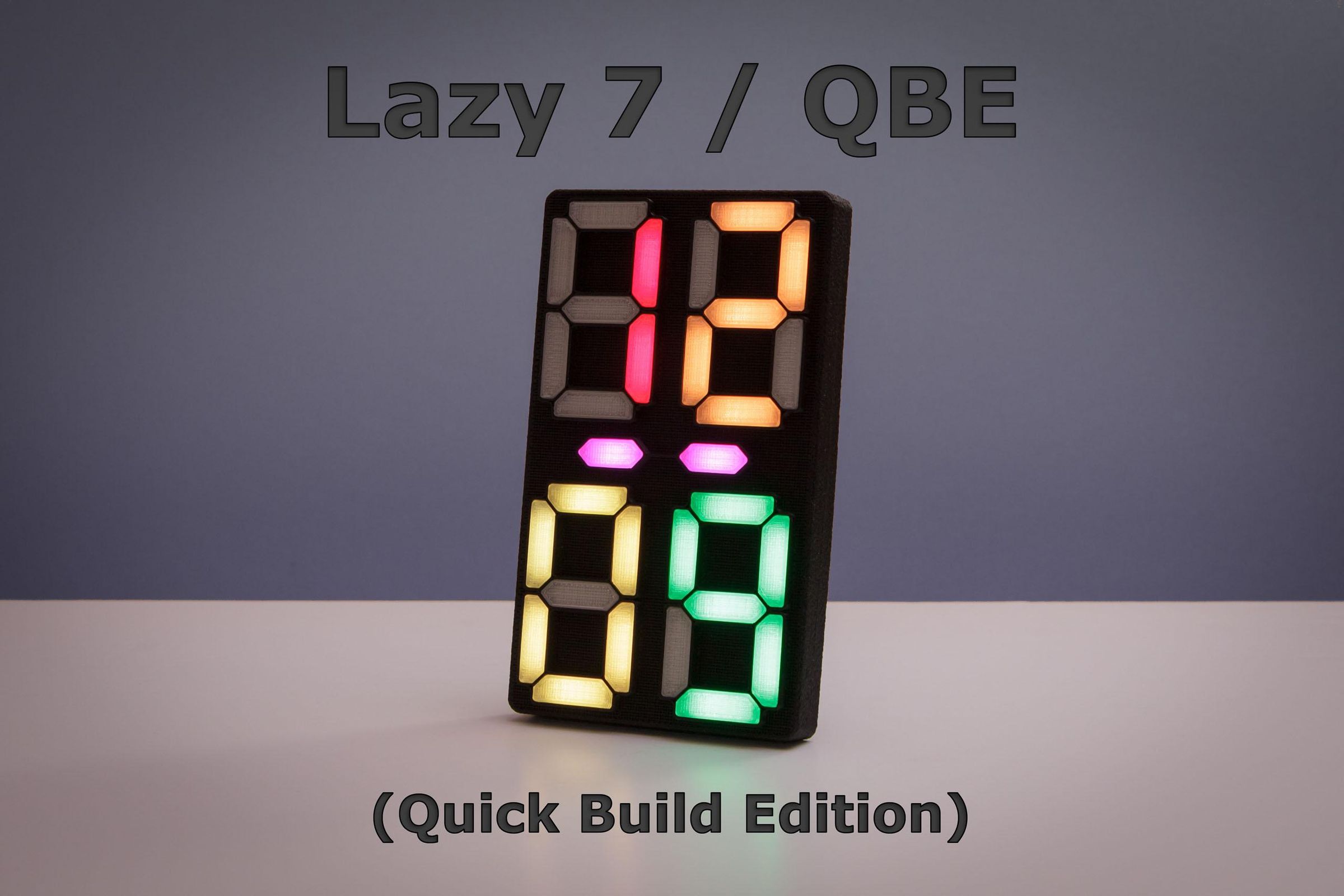 Lazy 7 / Quick Build Edition : 8 Steps (with Pictures) - Instructables