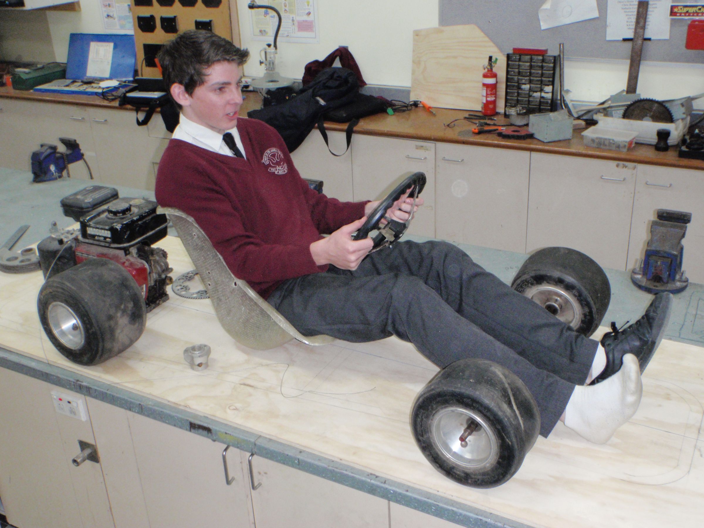 How to Design and Build a Go Kart. : 26 Steps (with Pictures ...