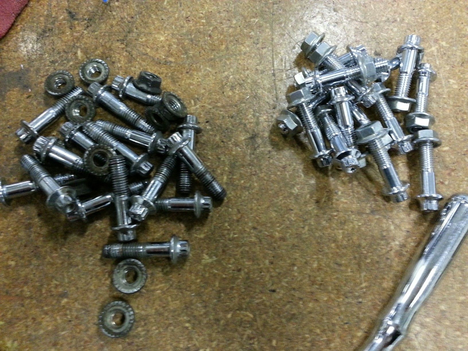Refinishing Wheels - Polishing Bolts and Nuts (Part 1 of 3) : 3 Steps ...