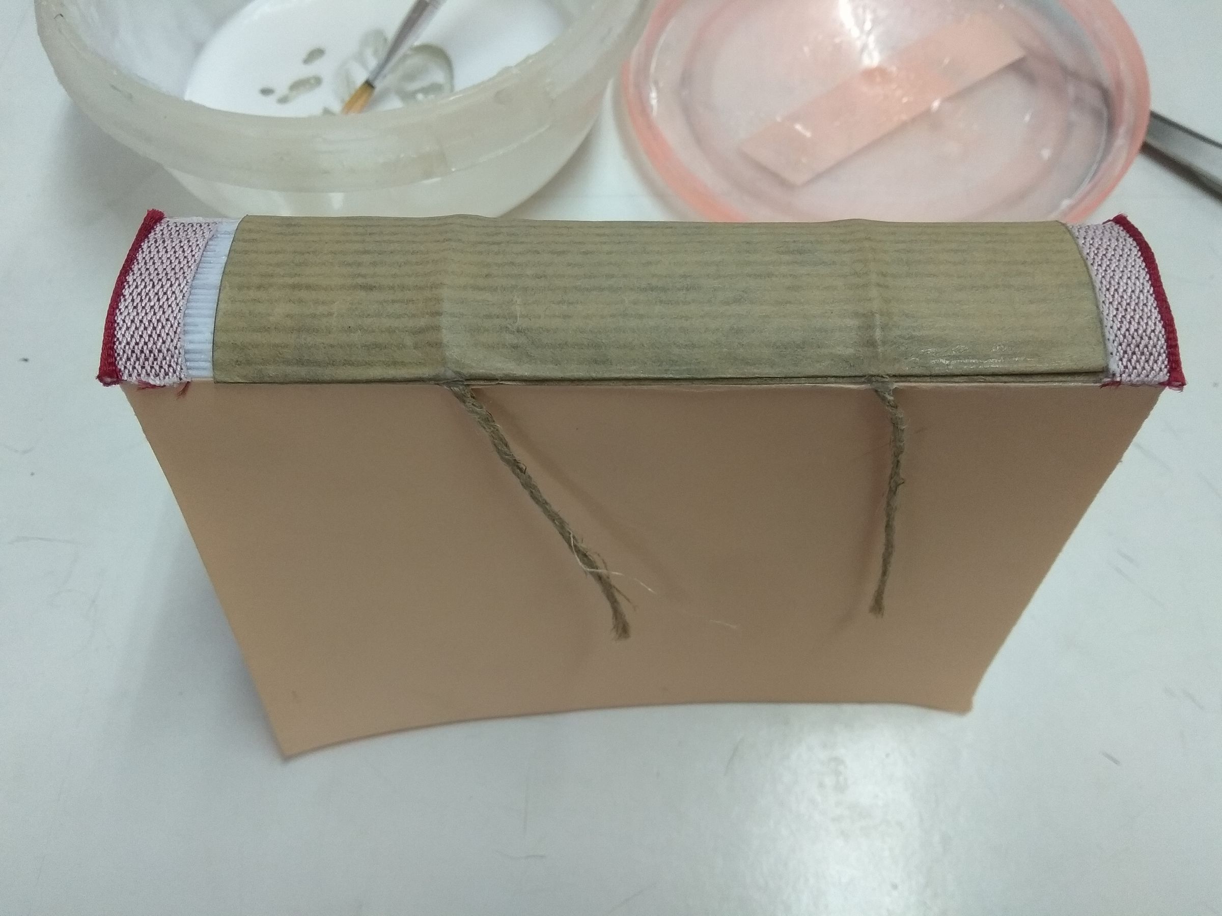 Three Quarter Bound Leather Bookbinding : 17 Steps (with Pictures ...