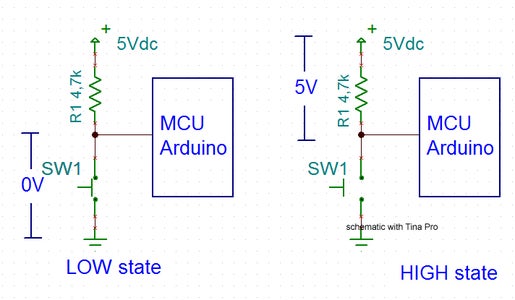 Understanding The Pull Up Pull Down Resistors With Arduino 6 Steps