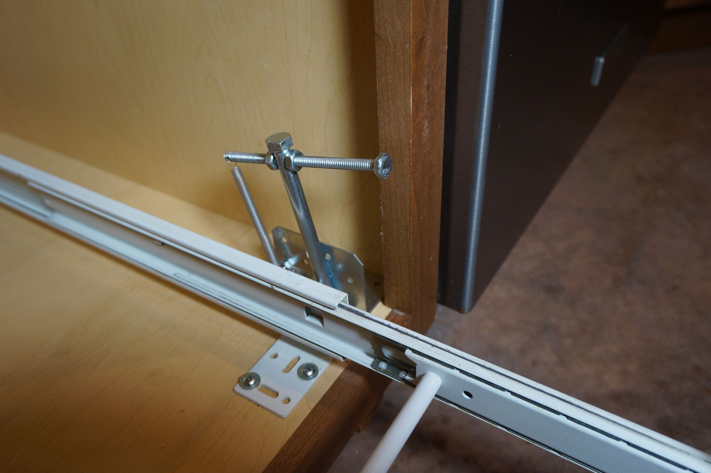 Cabinet Opener - Kick to Open : 8 Steps (with Pictures) - Instructables