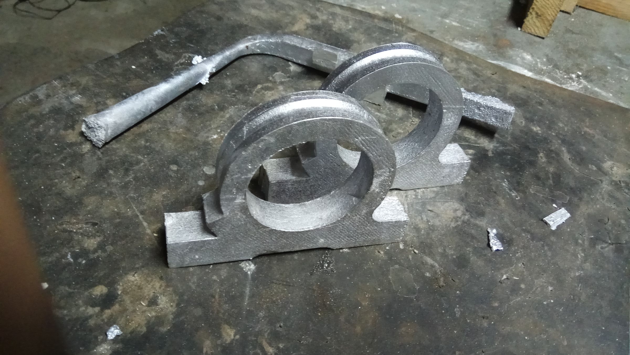Casting Aluminium With Lost PLA Investment Mold : 8 Steps (with ...