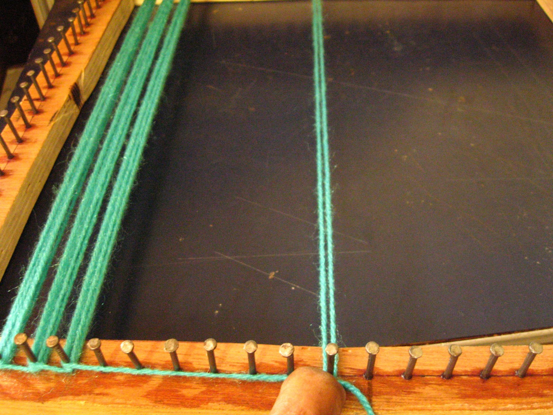 How to Weave a Small Table Mat With Home Made Loom : 13 Steps (with ...