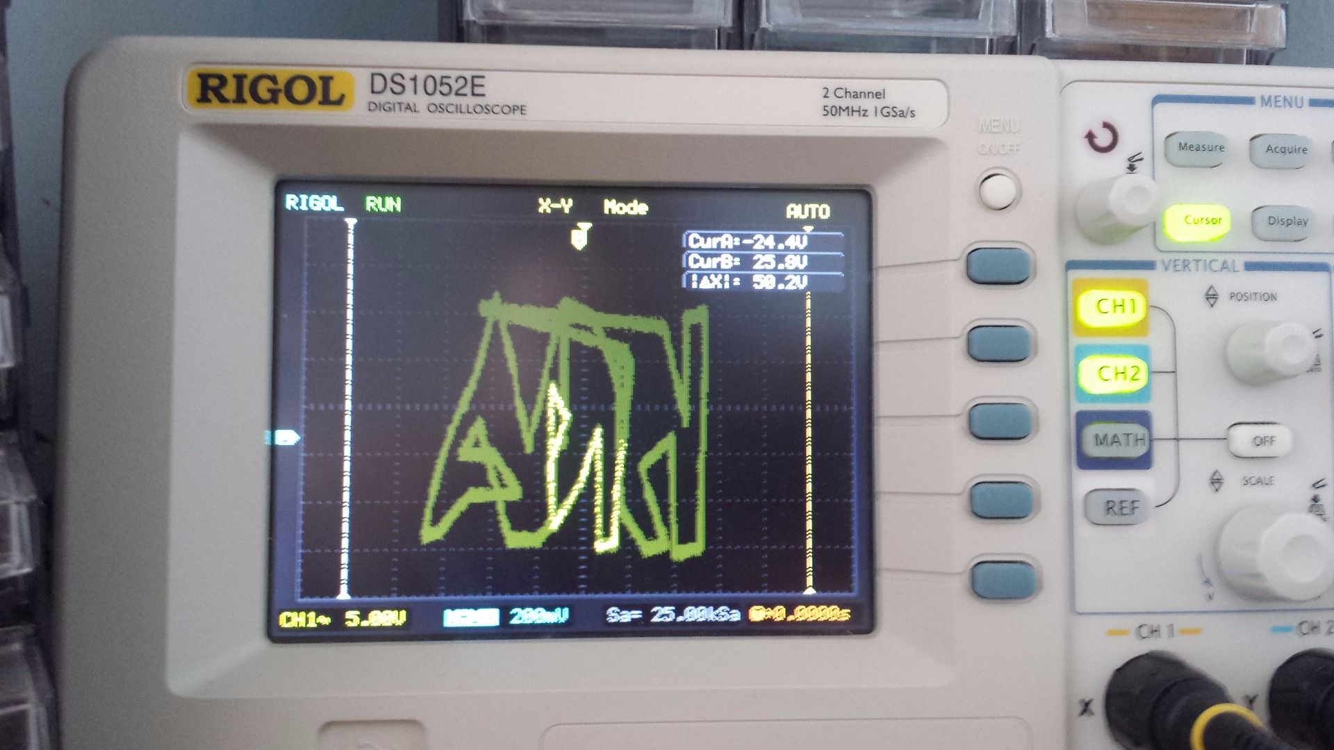 Display Letters and Words on the Oscilloscope : 5 Steps (with Pictures ...
