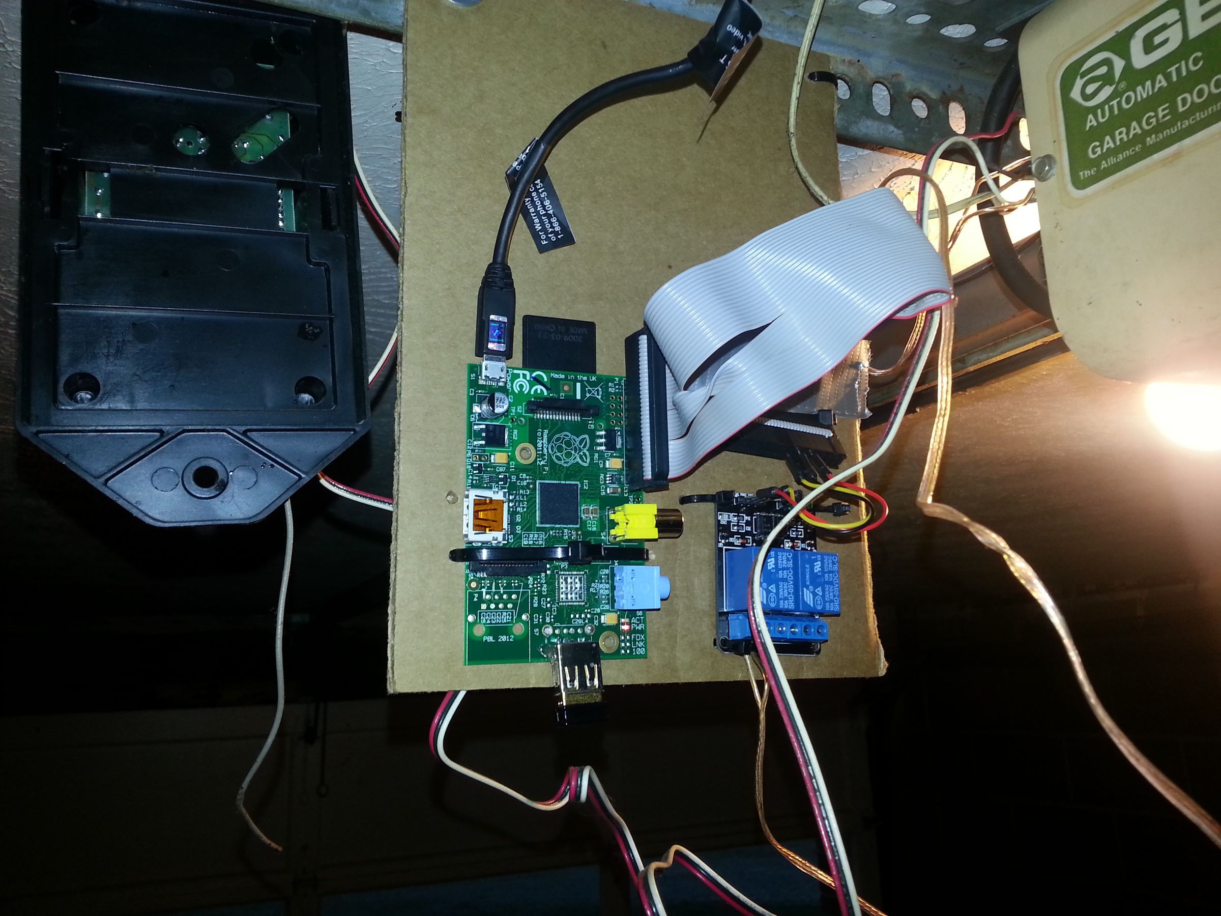 Raspberry Pi Garage Door Opener : 7 Steps - Instructables