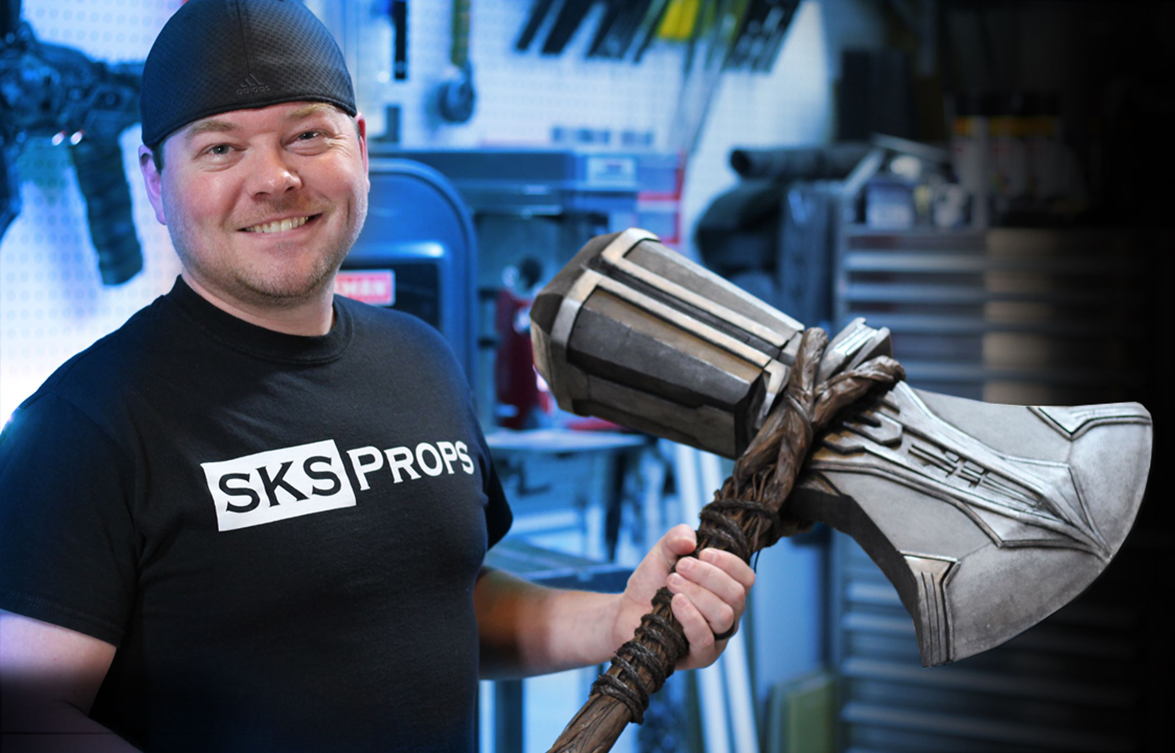 Thor's Stormbreaker Foam Cosplay Weapon - SKS Props : 11 Steps (with ...