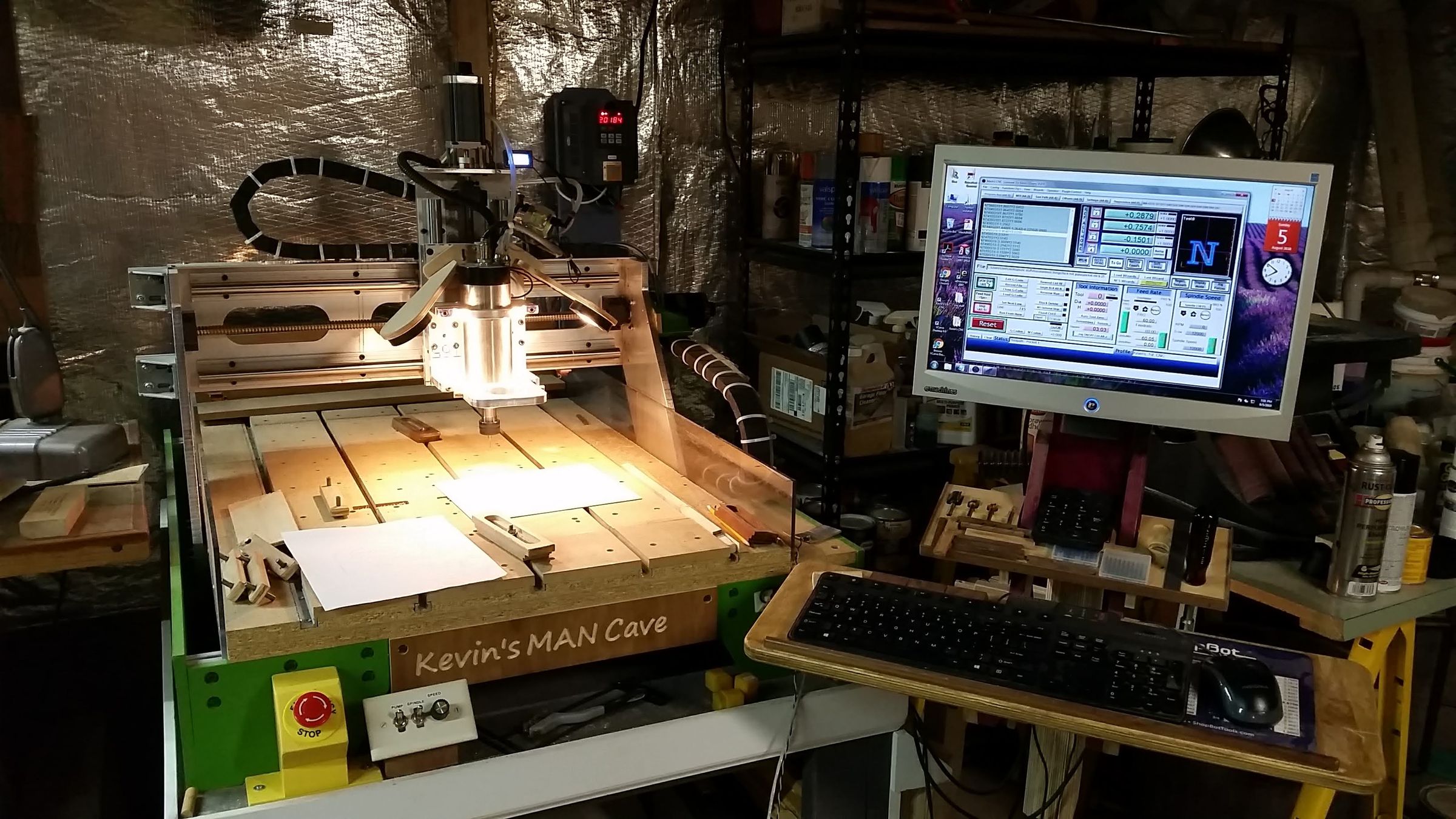 Medium Sized DIY - CNC 20" X 30" Work Area : 9 Steps (with Pictures ...