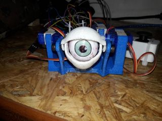 3D Printed Animatronic Eye Mechanism on the Cheap : 4 Steps (with ...