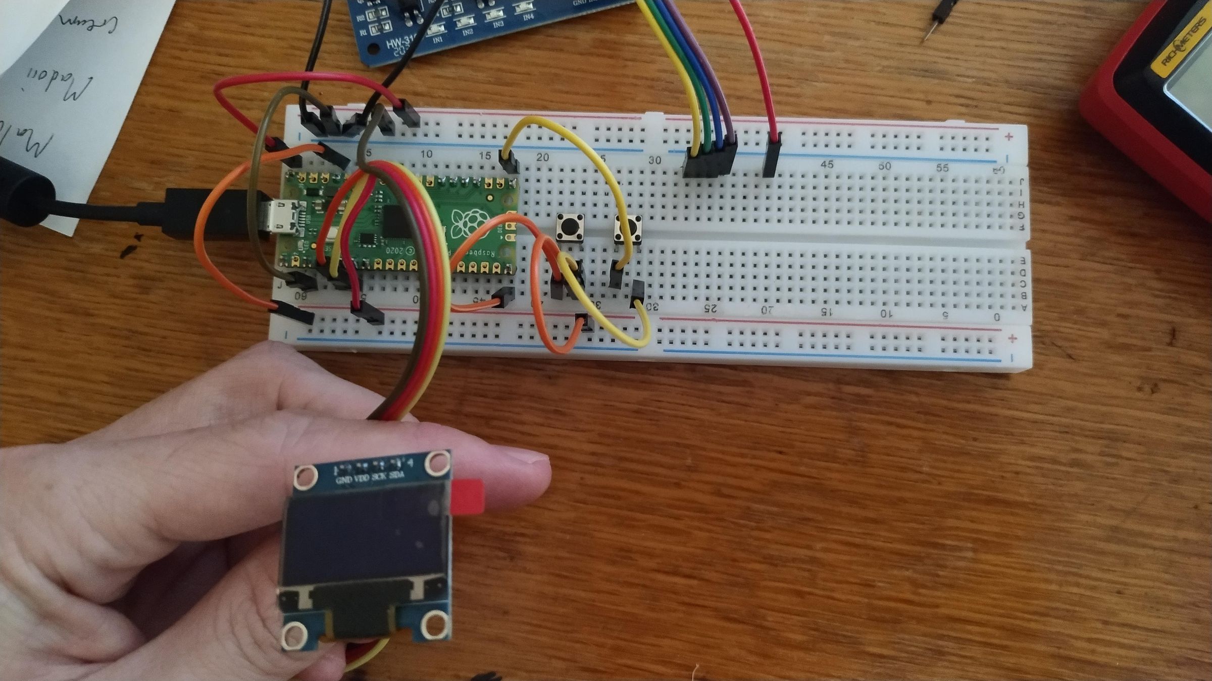 SSD1306 MicroPython Raspberry Pi Pico I2C : 3 Steps - Instructables