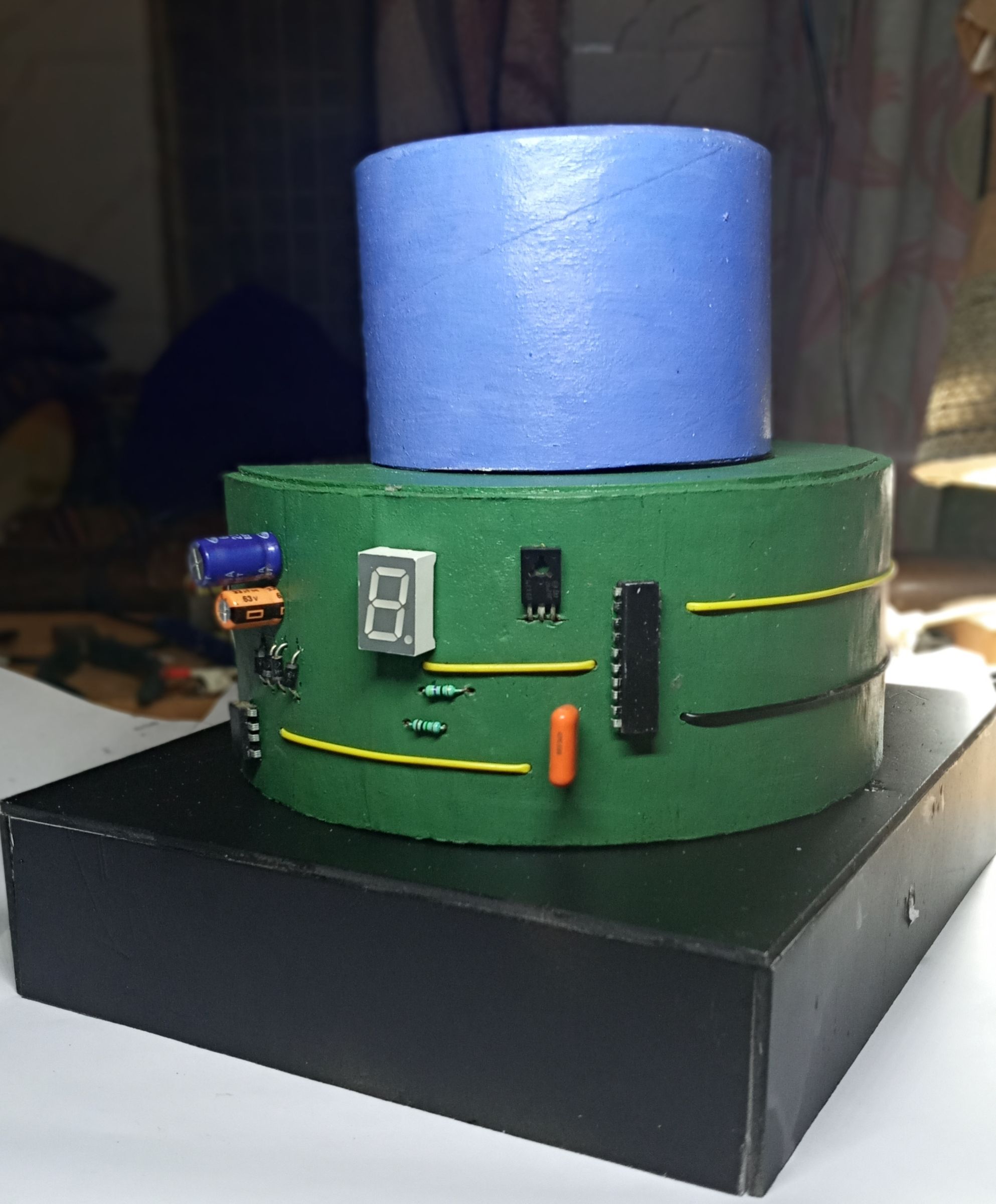 Cylindrical Cyberpunk Clock : 14 Steps (with Pictures) - Instructables